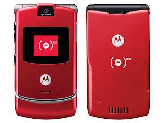 Damian Farrelly: Motorola RAZR V3 Red
