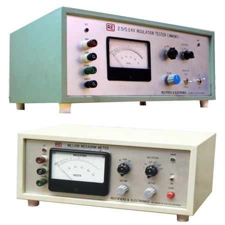 DC High Voltage Million Mega Ohm Meter | Rectifiers & Electronics