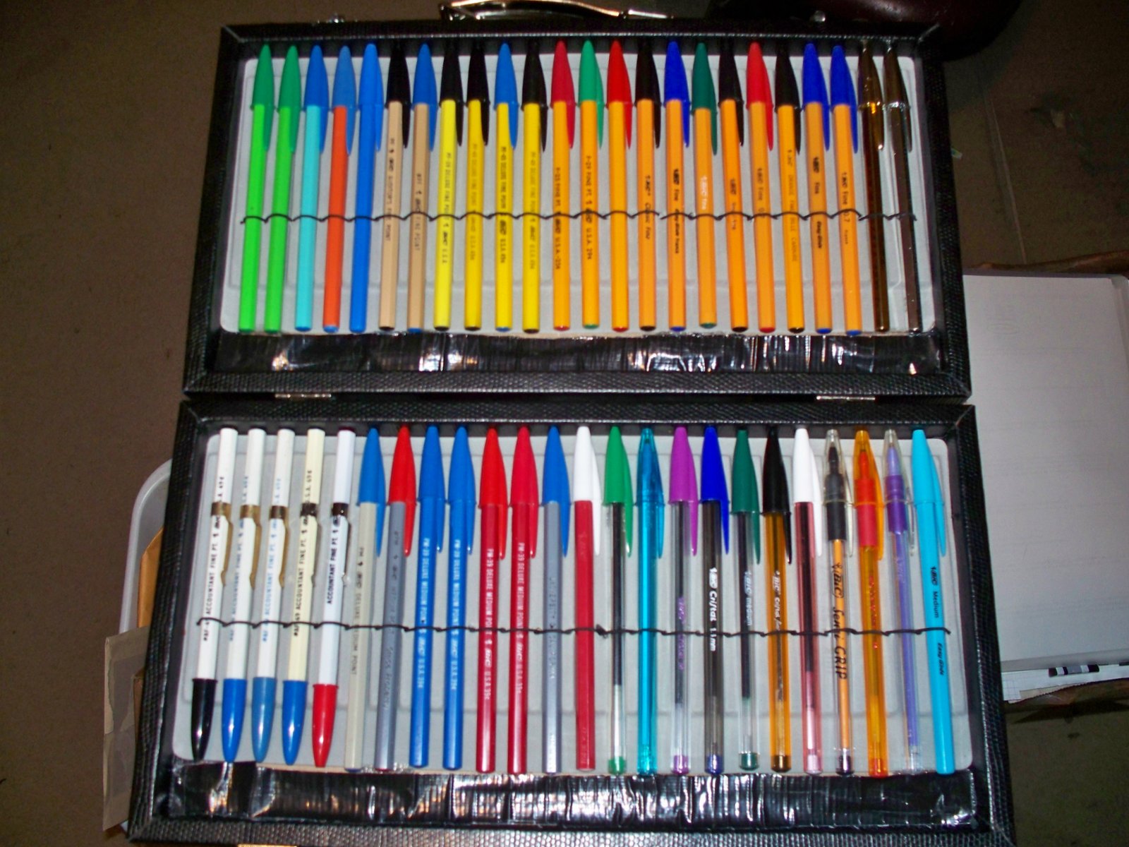 My Supply Room: Most Of My BIC Cristal Collection