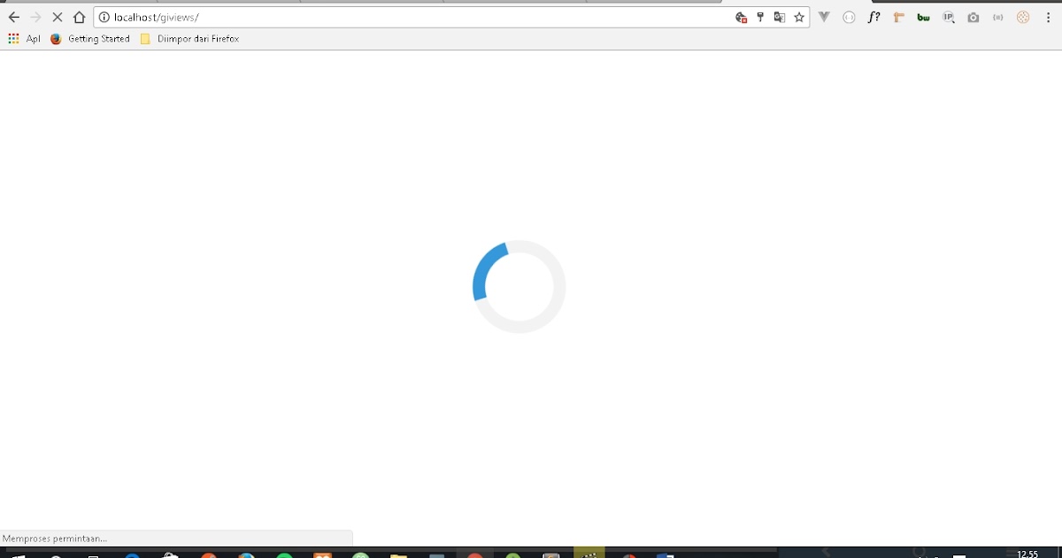Menambahkan animasi Loading ketika halaman sedang di muat - Autodika