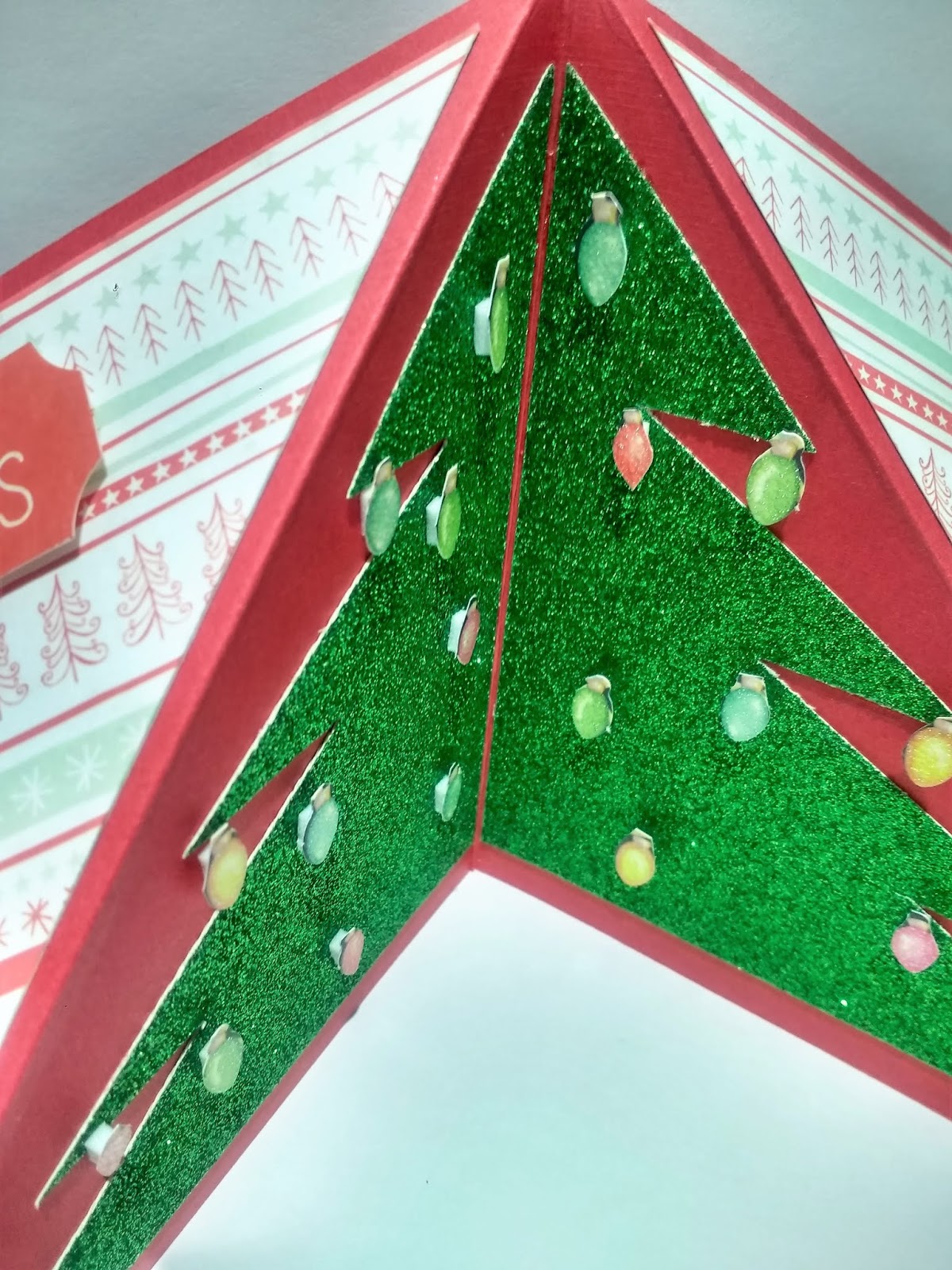 IcedImages: Triangle Fold Card (Original)