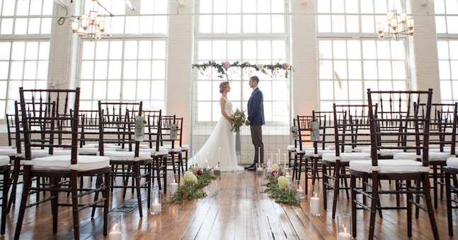 3 Looks for a Modern Industrial Wedding | The Perfect Palette