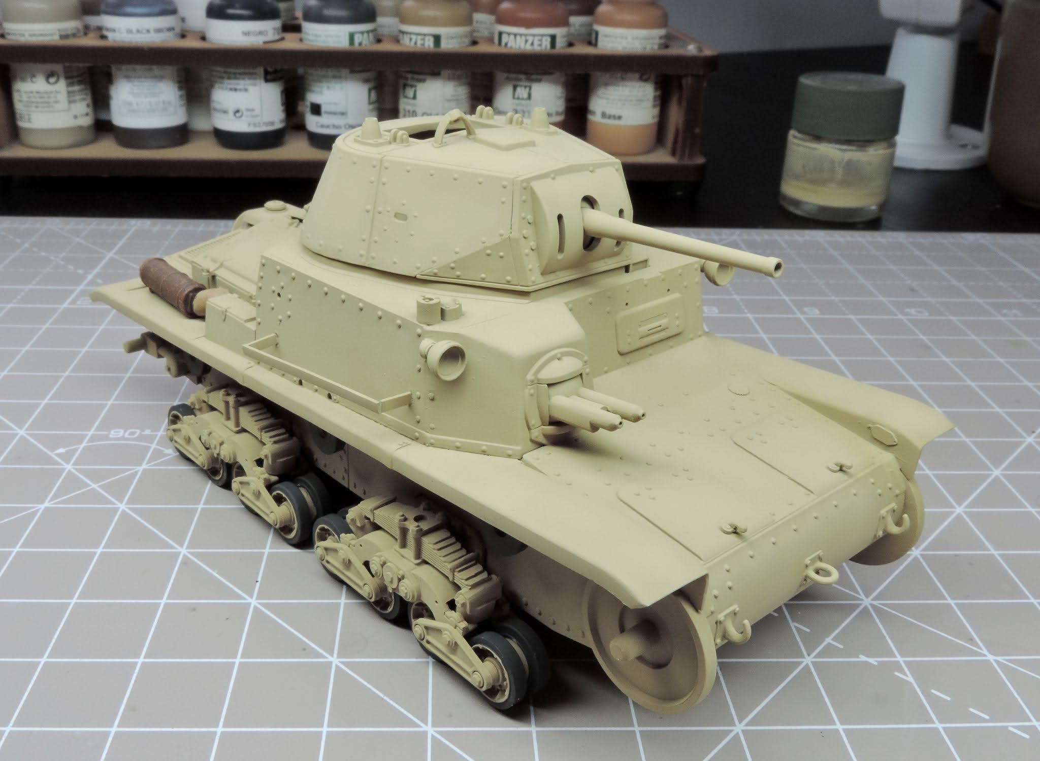 Pete's Model World : M13/40 Progress And A New Project