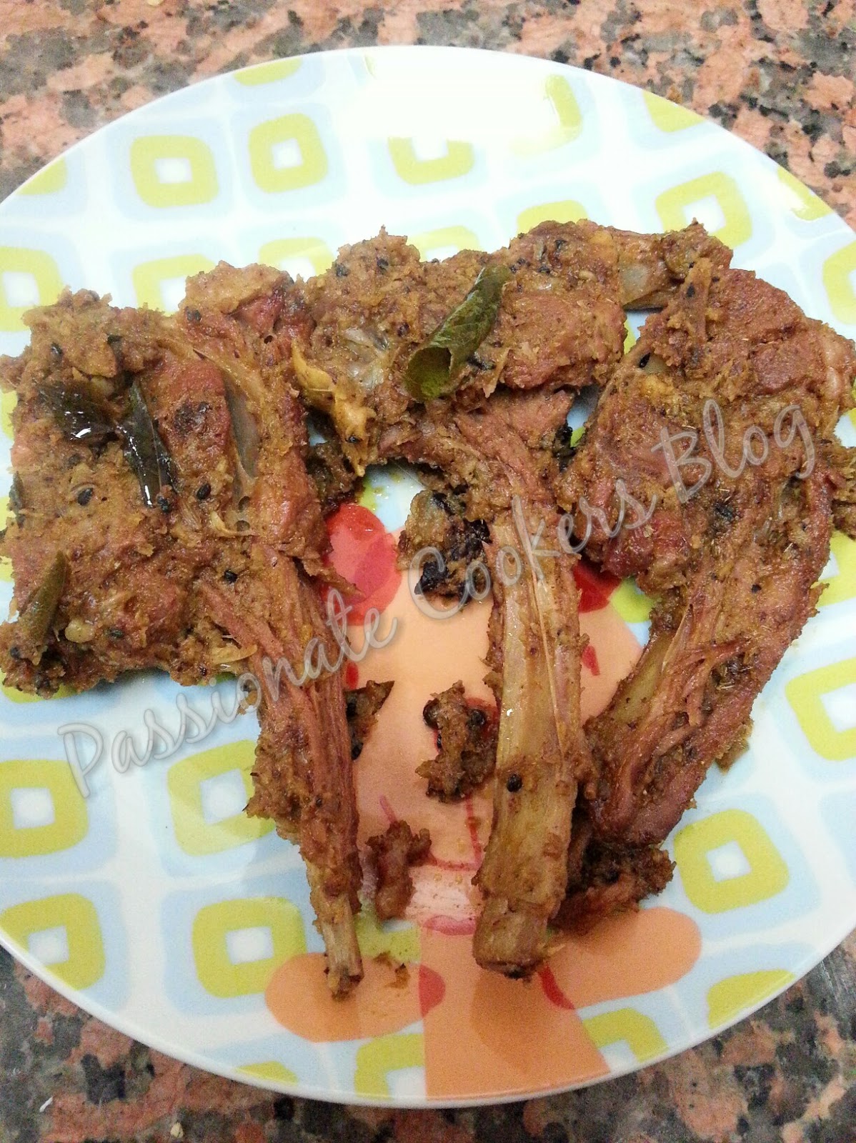 Spicy Lamb Pepper Chops