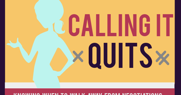 Calling it Quits: When Should Procurement Stop Negotiating? - The ...