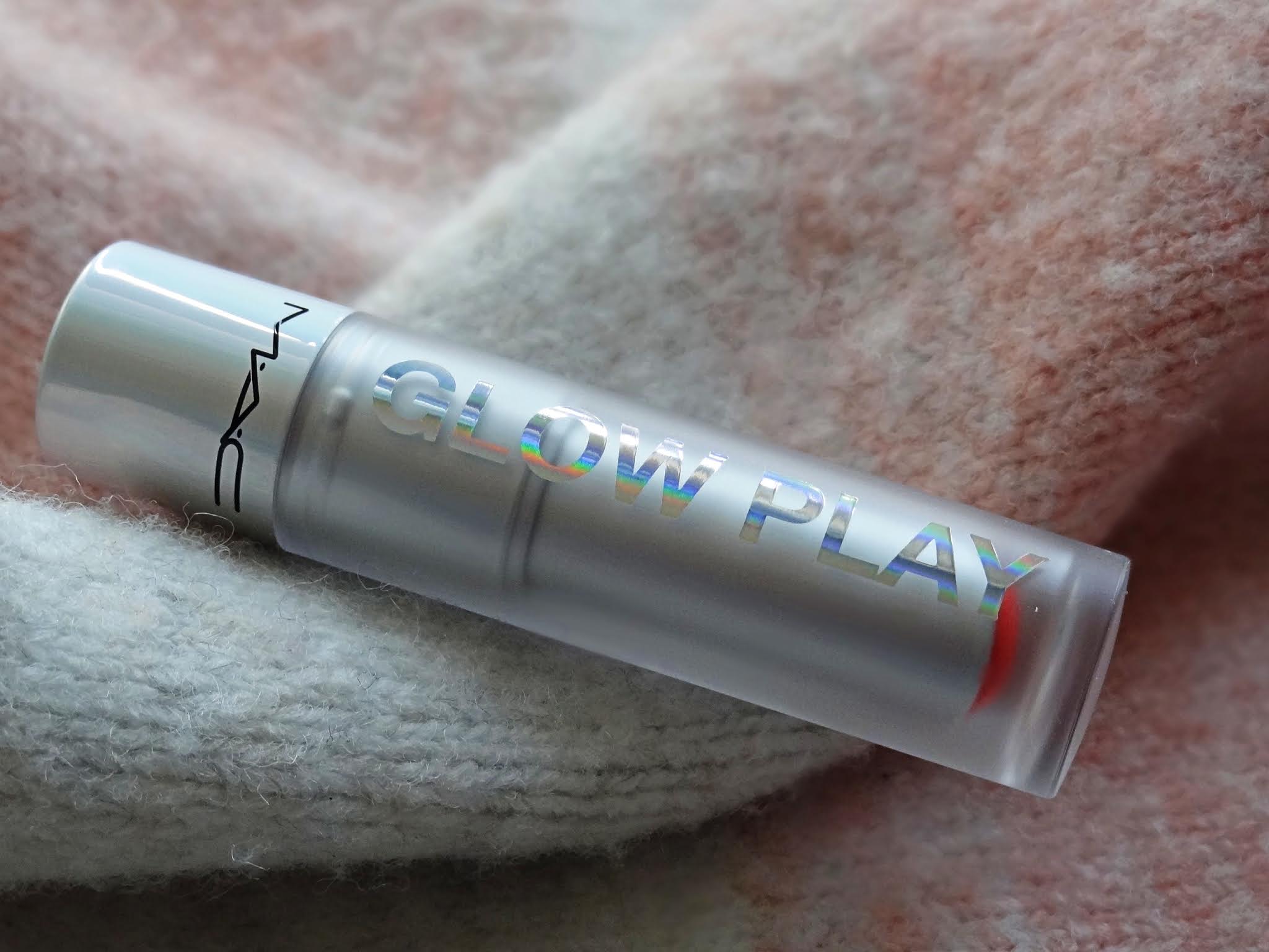 Makeup, Beauty and More: MAC Glow Play Lip Balm in Rouge Awakening