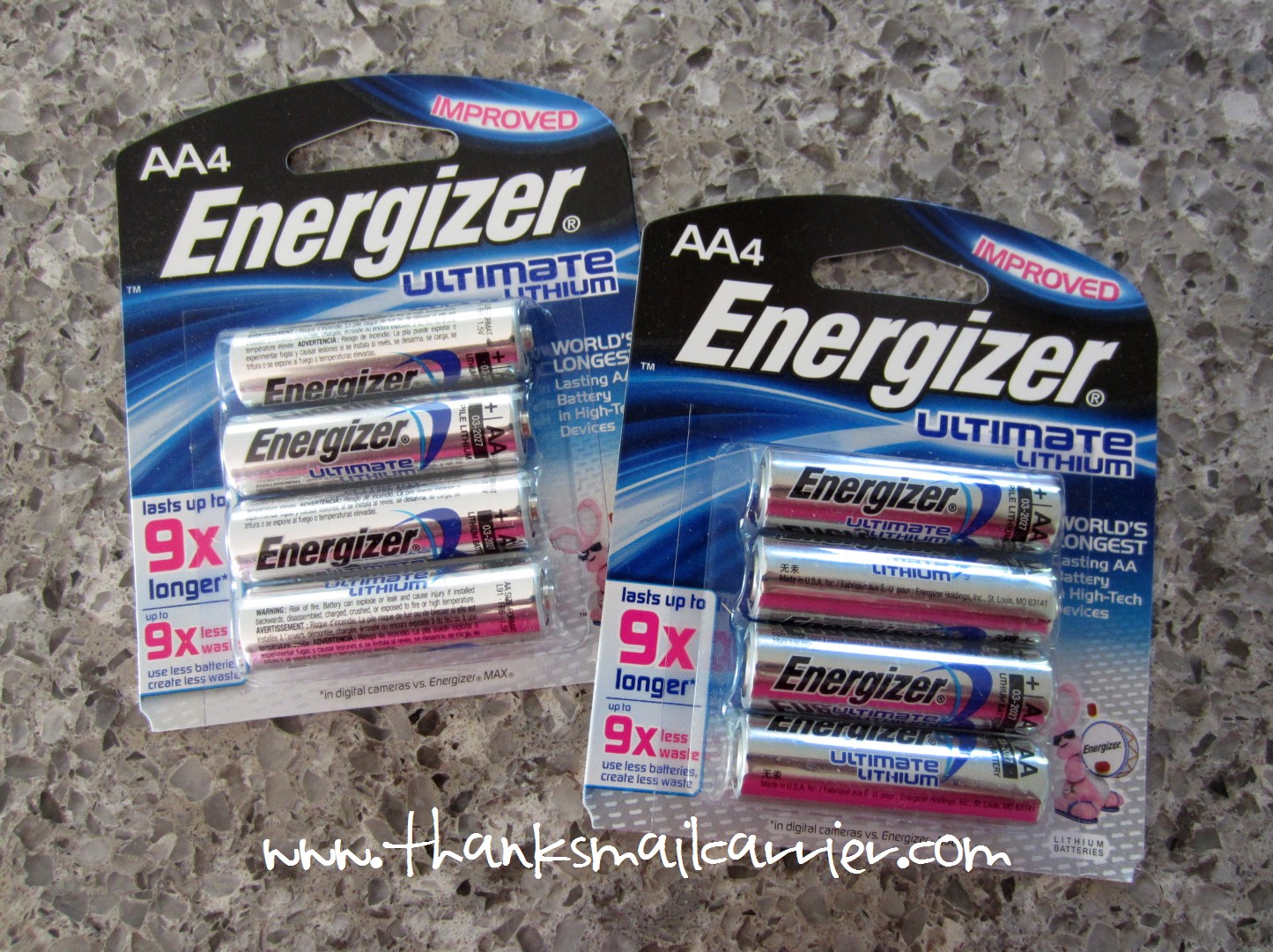 Thanks, Mail Carrier | Energizer Ultimate Lithium Batteries {Review ...