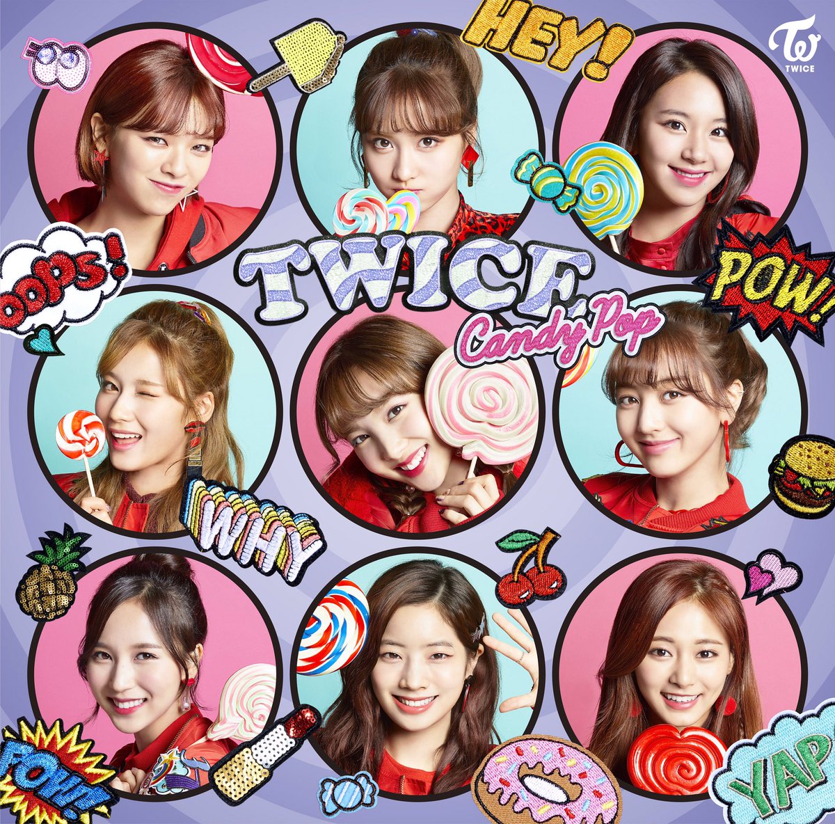 Twice、2018年2月7日に日本2ndシングル「candy Pop」リリース決定!カラフルな4種のジャケットを先行公開 ~ All About Girls K Pop