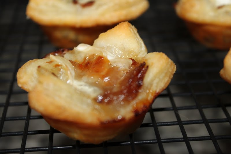 industrious justice: Recipe: Pear and Brie Puffs