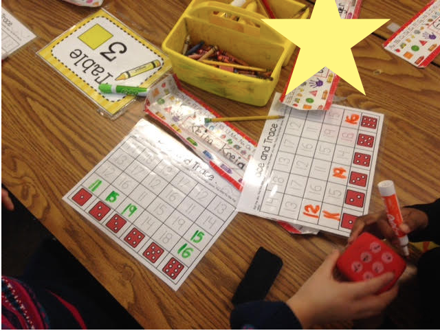 Fifth to Kindergarten: Kindergarten Math Centers: Numbers 11-19