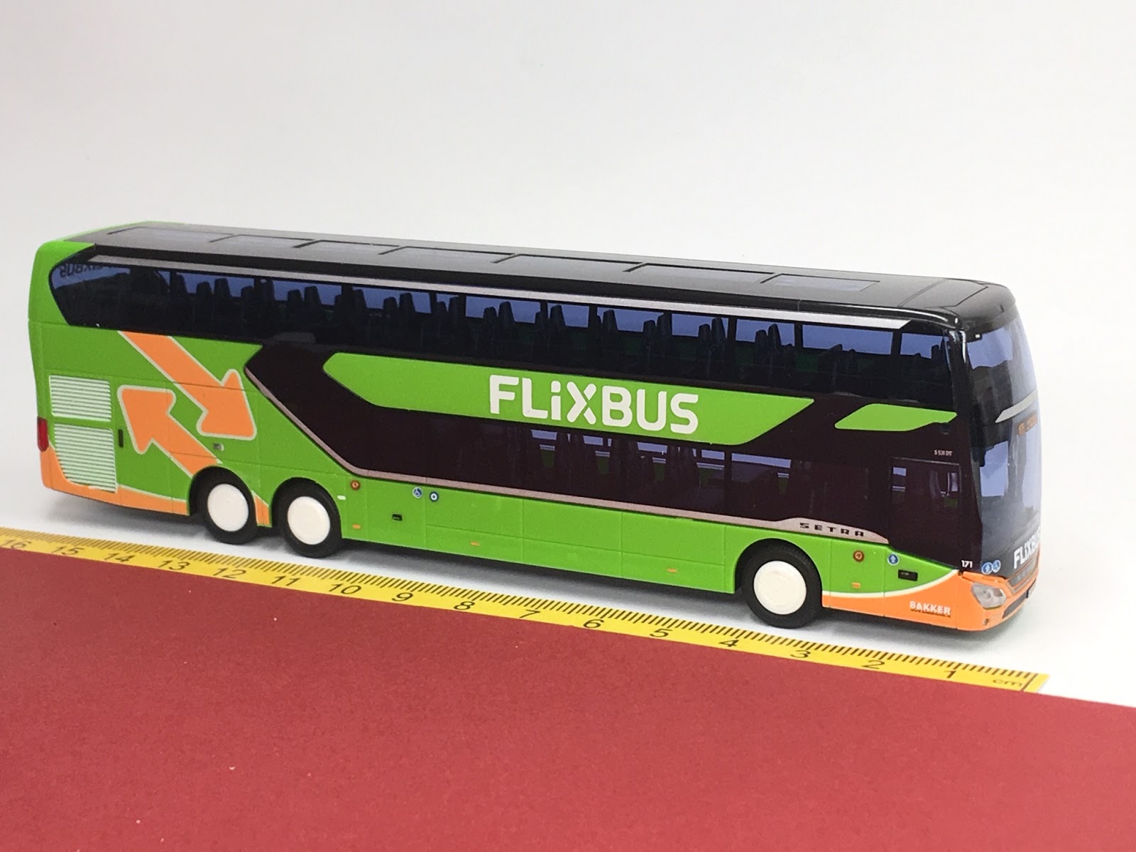 der-spielzeugschotte: Setra S 531 DT Doppeldecker Flixbus