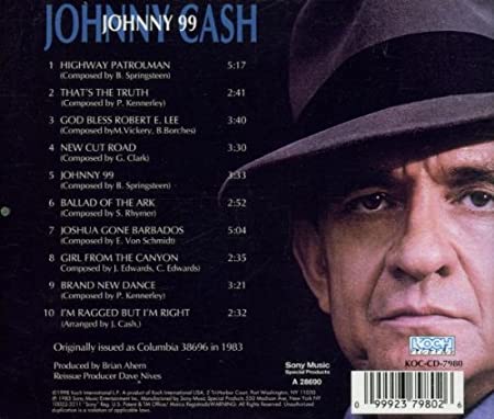 Classic Rock Covers Database: Johnny Cash - Johnny 99 (1983)