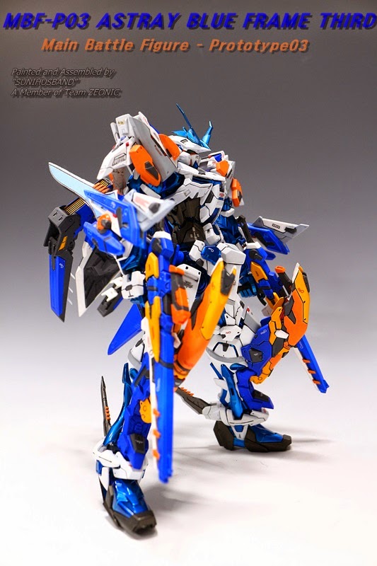 Custom Build: 1/100 Gundam Astray Blue Frame Third "Conversion"
