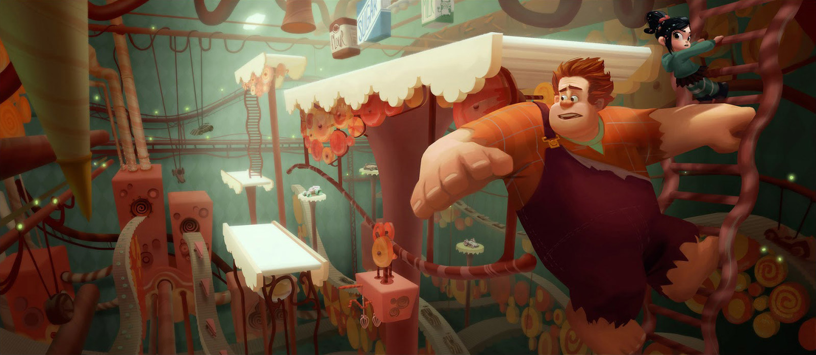 Living Lines Library: Wreck-It Ralph (2012) - Color Keys