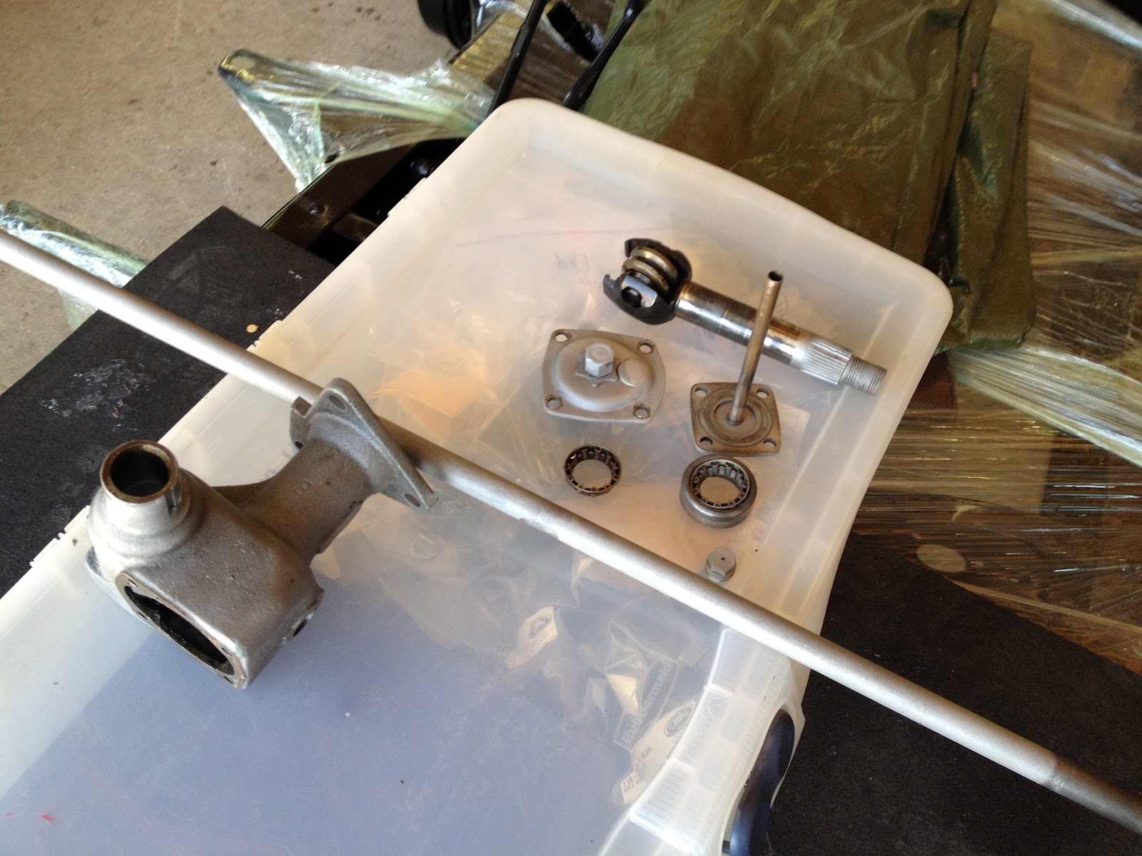 1952 F1 Restoration: Steering Box Rebuild