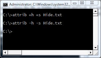 Technology Stuff: How to Create A Super Hidden Folder Using Cmd