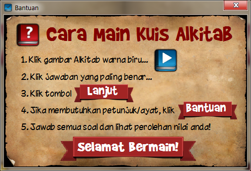 Game KUIS ALKITAB - KRISTEN MASUK - Page 3 | KASKUS