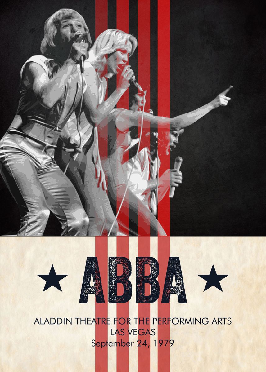 ABBA Fans Blog: Concert Poster