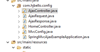 code-with-the-flow: JQuery AJAX requests in Spring MVC example