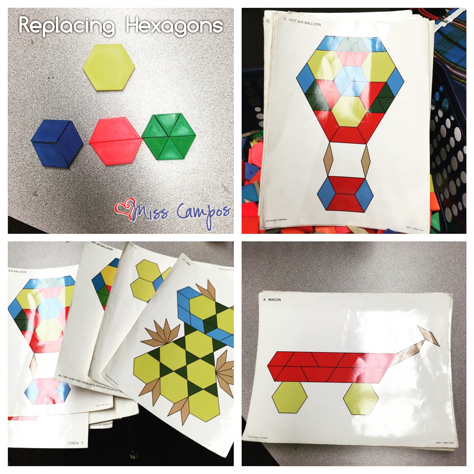 Kindergarten Corps: Kindergarten Math - Building Hexagons with other 2D ...