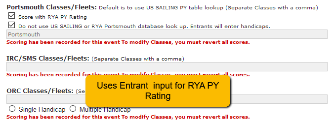 Tips, Tricks & Tutorials: New Options for Portsmouth Scoring