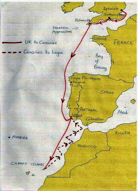 Canary Islands 2013-14: 12. El Hierro to Lagos (14 April – 11 May 2014)