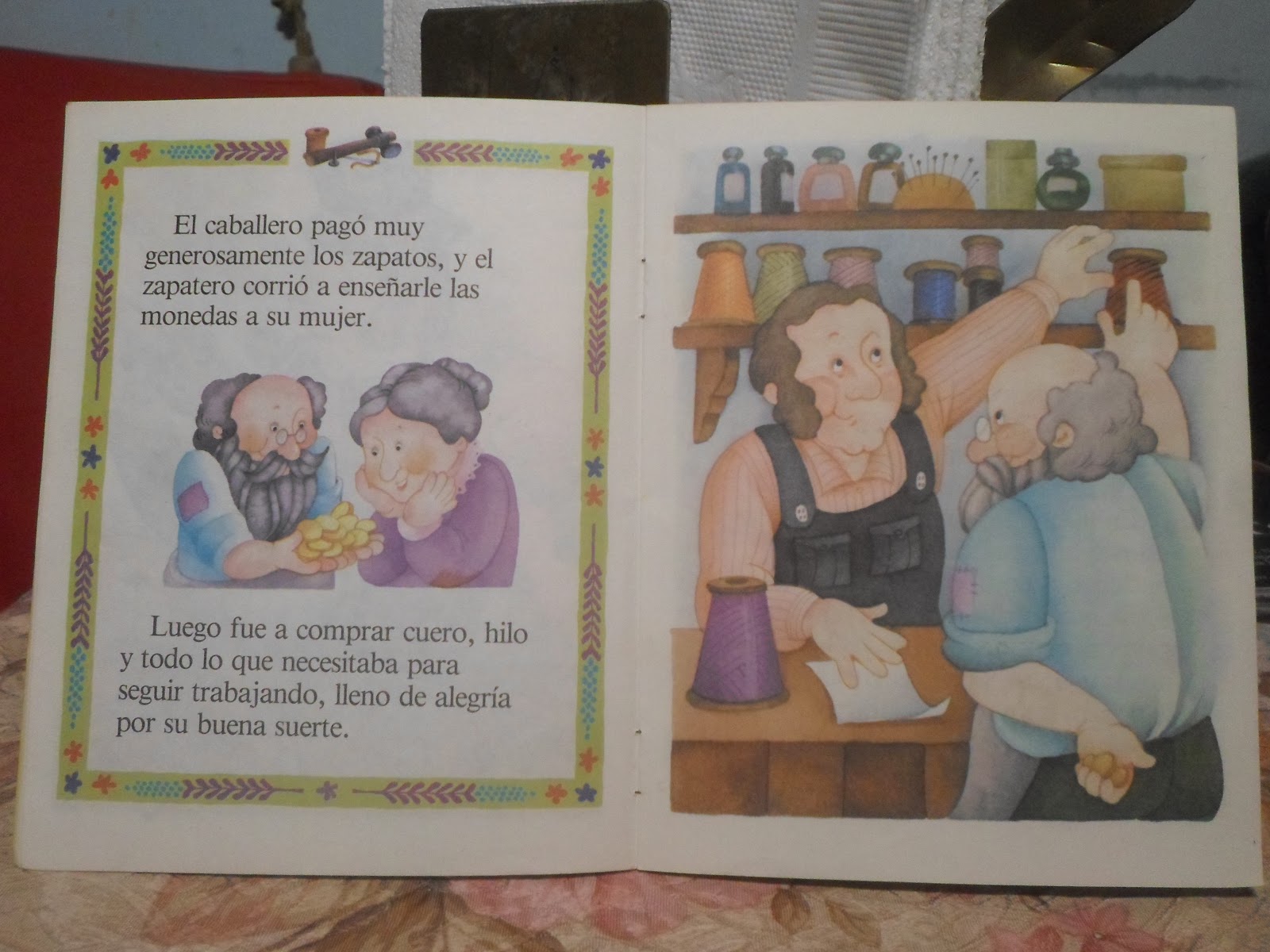 jrgl: El zapatero y los duendes, de los Hermanos Grimm, de “Mi primera ...