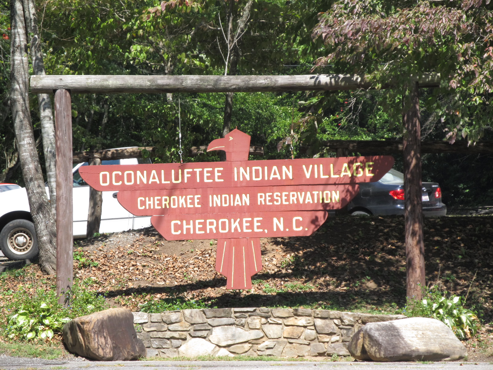 Barns Family USA Odyssey: Cherokee Indian Reservation