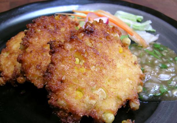 Sasaki Time: Corn Fritters With Hot & Spicy Oriental Relish Recipe!