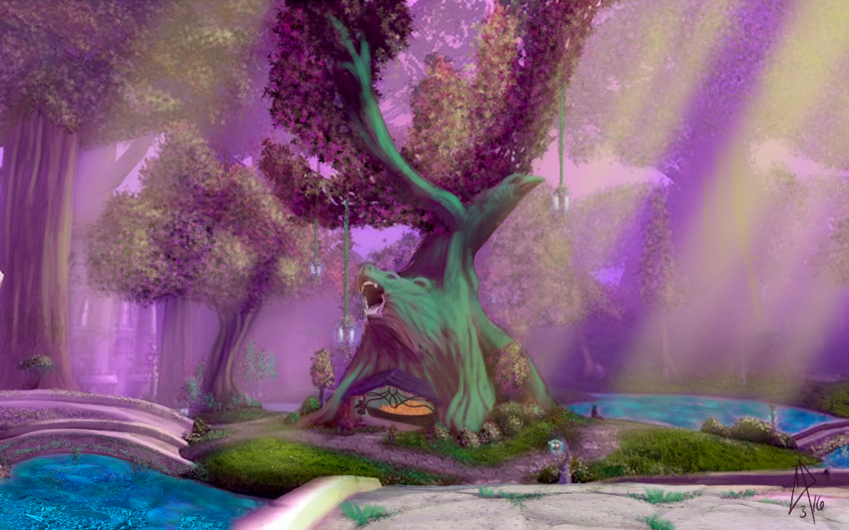 Carlos Penate: Darnassus Paintover