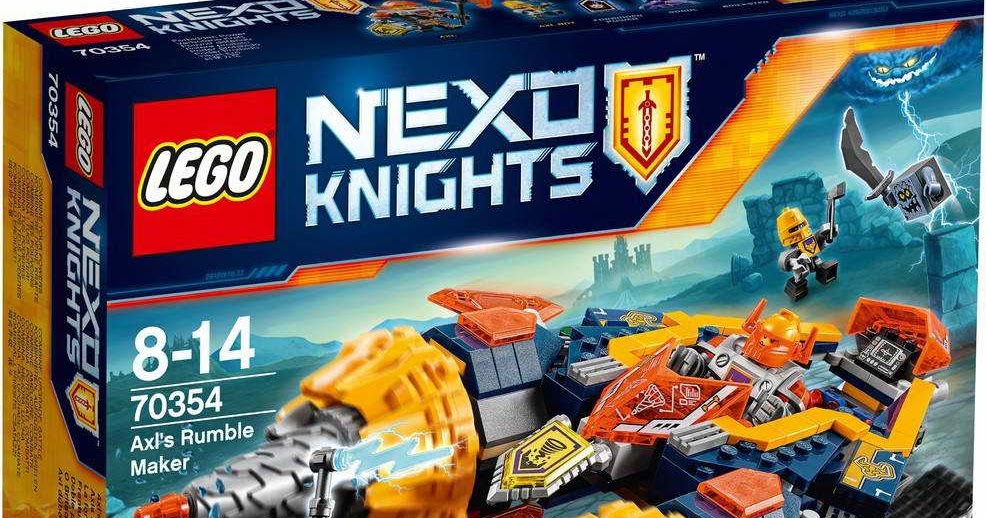 LEGO gosSIP: 290317 LEGO 70354 Axl's Rumble Maker box art and picture