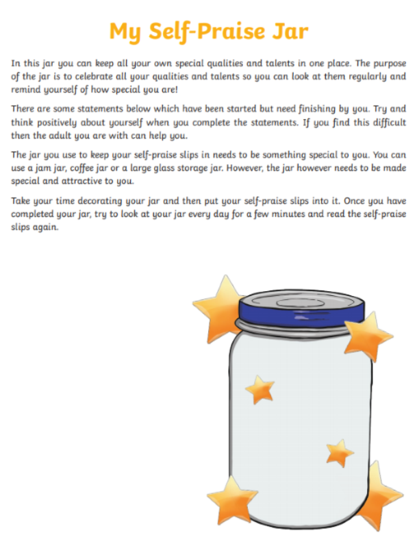 Year 1: PSHCE - Self Praise