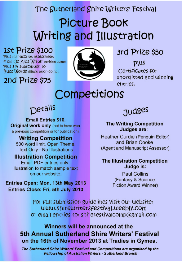 Buzz Words: Sutherland Shire Picture Book Writing and Illustration ...