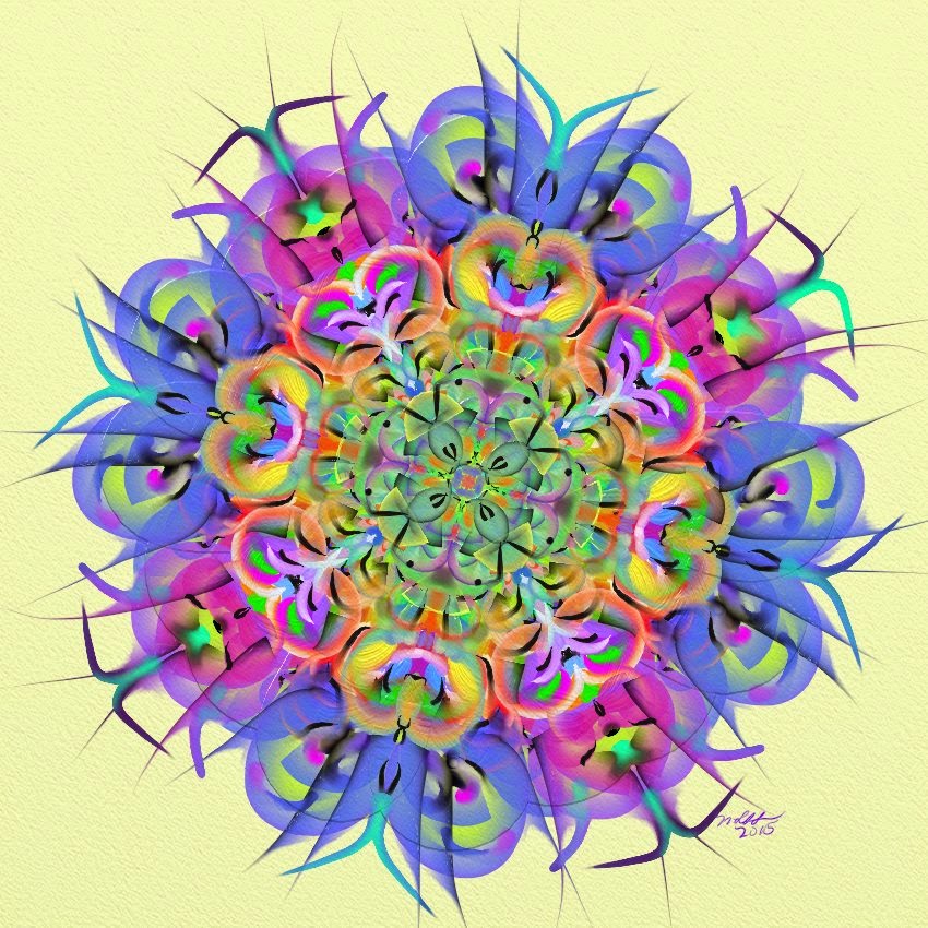 ArtRage Stuff: Mirrored symmetry