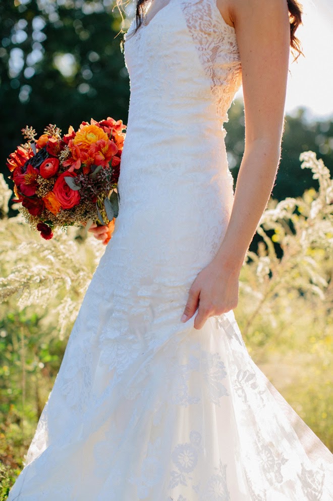A Stunning Fall Bridal Portrait This Thanksgiving - Belle The Magazine