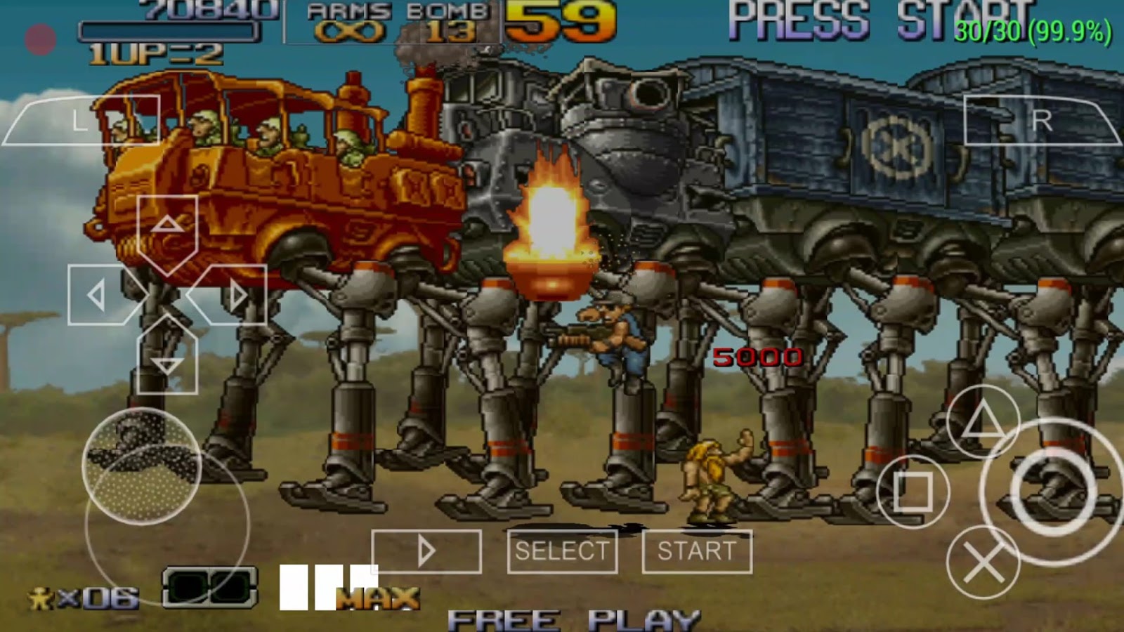 Metal slug 7 rom mame recalbox psp - lasopaks