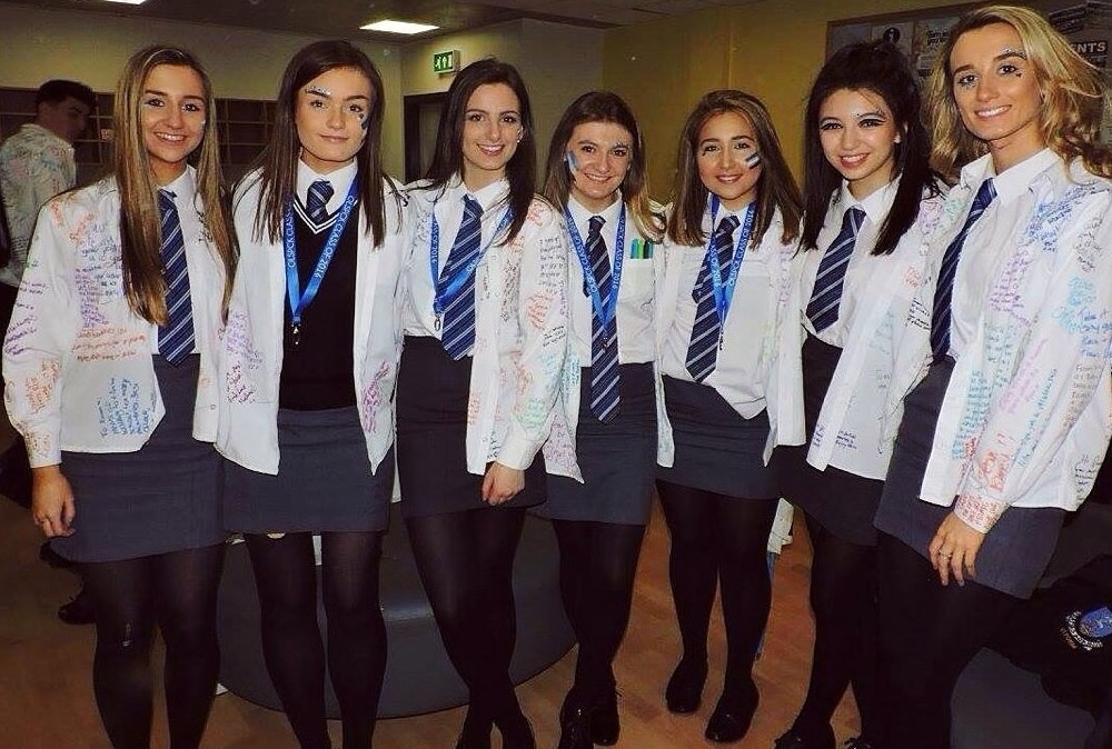 Tight Skirts Page: Uniform Tight Skirts 30: Sixth Form