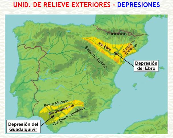 CEIP MIGUEL DE CERVANTES: Unidad 8: "El relieve de España y de Castilla ...