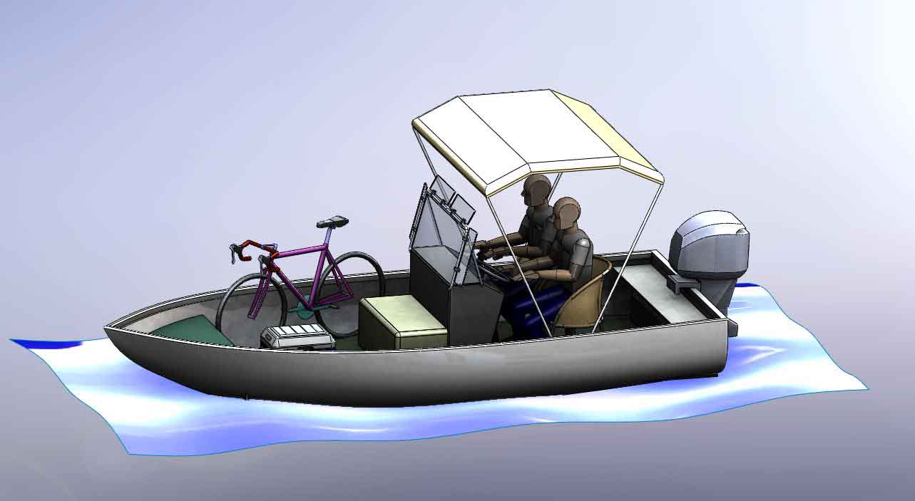 2-2 THE GULF: Das Blue Fin Boat