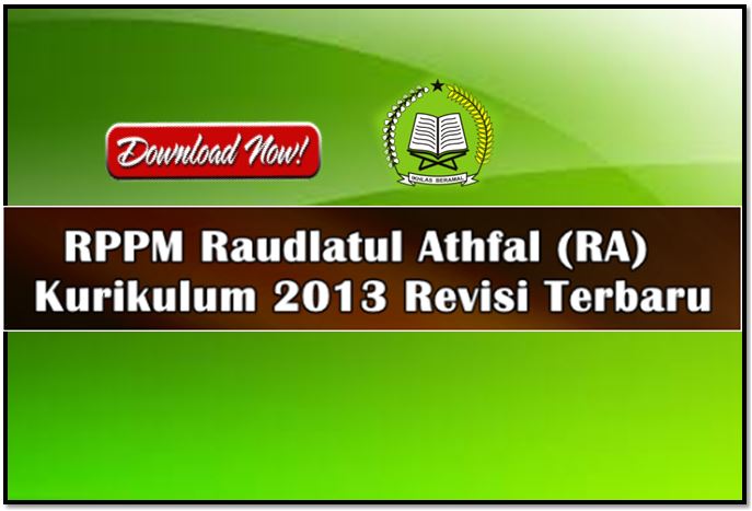 Format RPPM RA Pembelajaran Daring Kurikulum 2013 - PODO-MRIKI