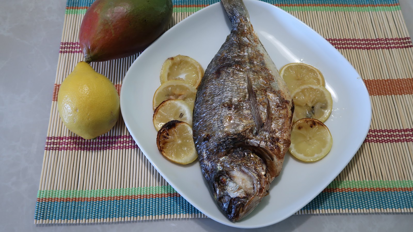 GRILLED SEA BREAM