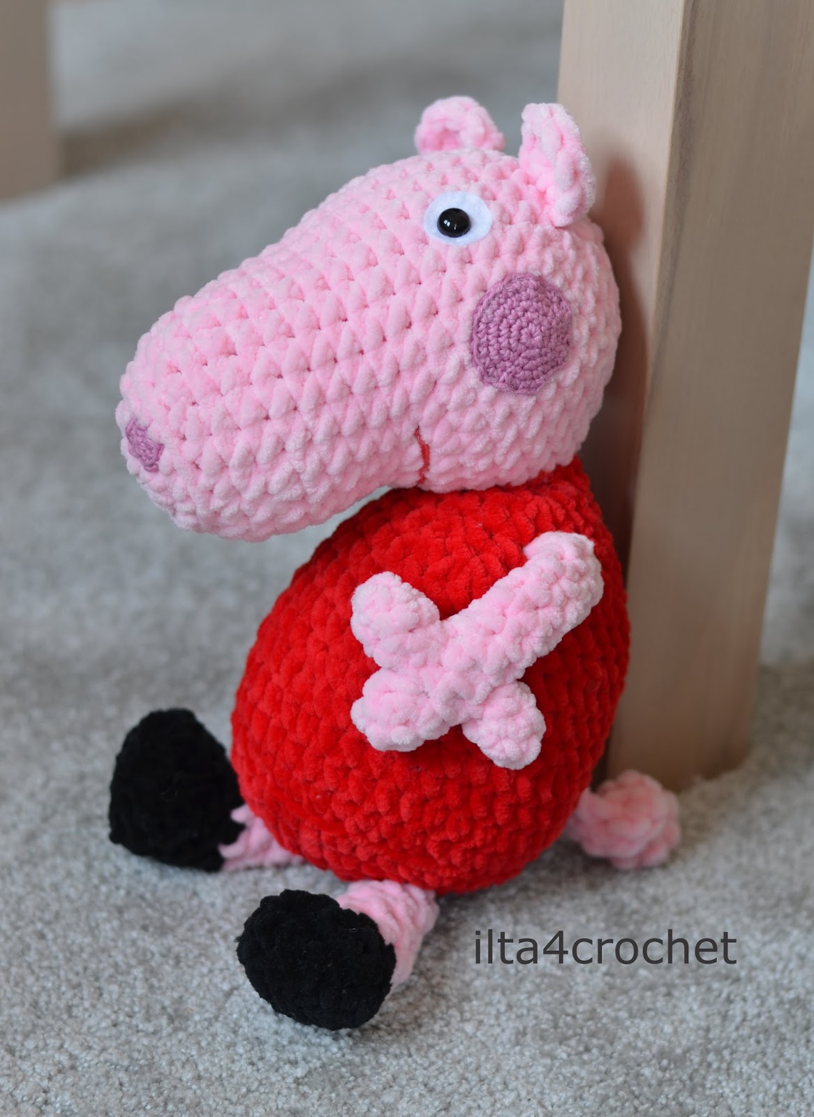 ilta4crochet - kto szydełkuje nie błądzi: Świnka Peppa - schemat ...