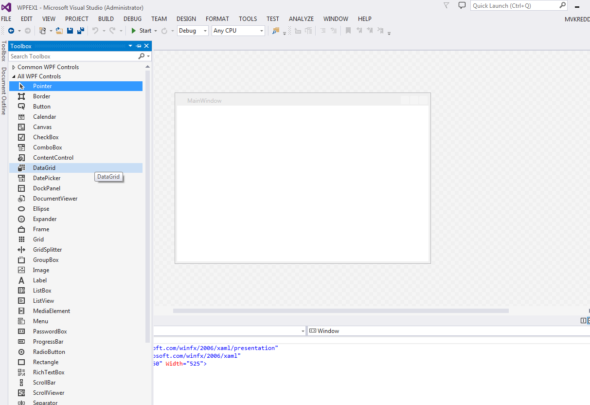 MS.NET COMPLETE GADGET: simple WPF application