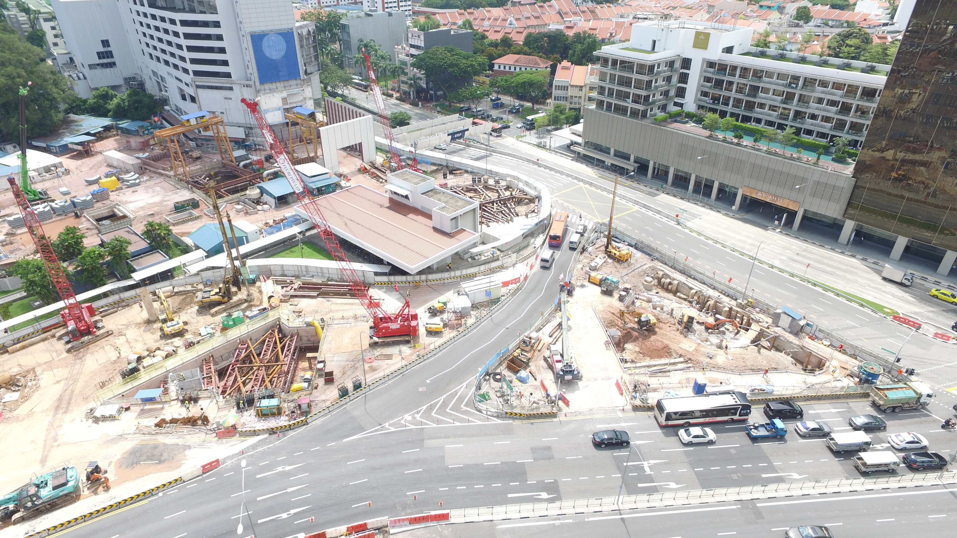 Thomson Line Construction: Outram Park Excavation (II)