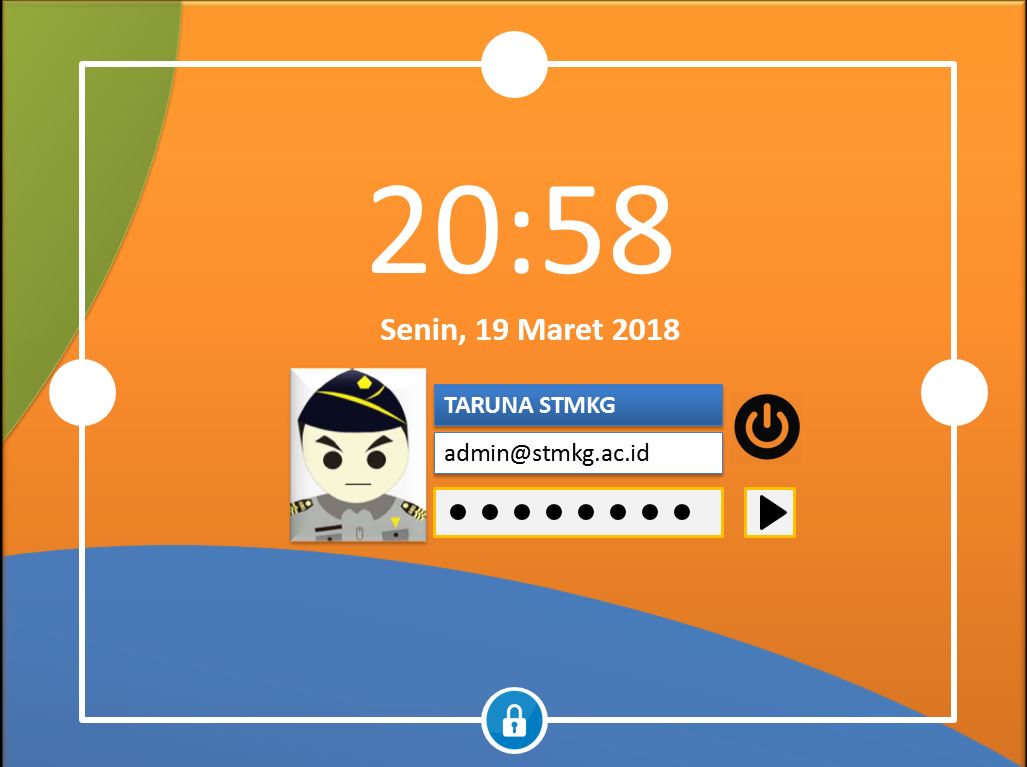 File presentasi dengan tampilan OS android - Terbitan Kita