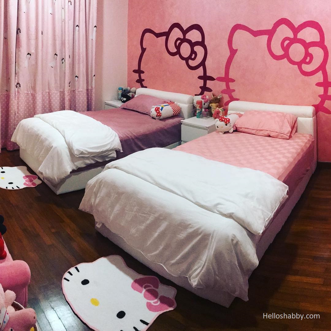 7 Hello Kitty Bedroom Theme Designs ~ HelloShabby.com : interior and ...