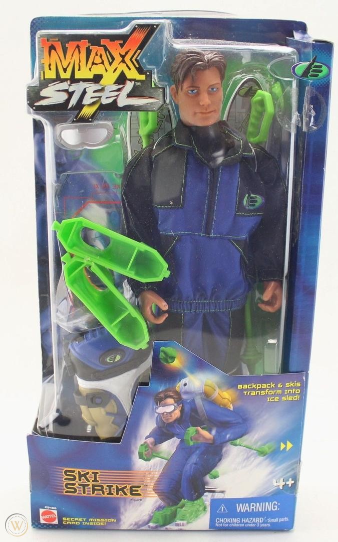 Max Steel Fanáticos: Línea Max Steel 1999-2000 Completa