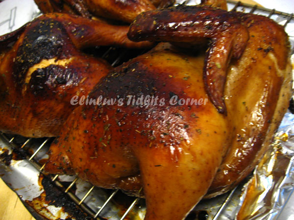 Elinluv's Tidbits Corner: Simple Roast Chicken - Pot Bless