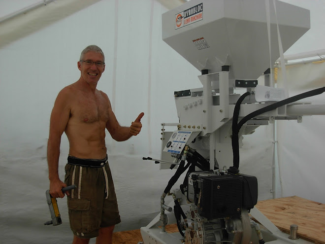 EcoTerraBlok: Raw Material and Shredder Machine