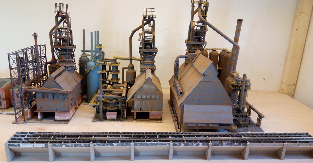 Custom N scale Steel mill | Page 3 | Model Train Forum